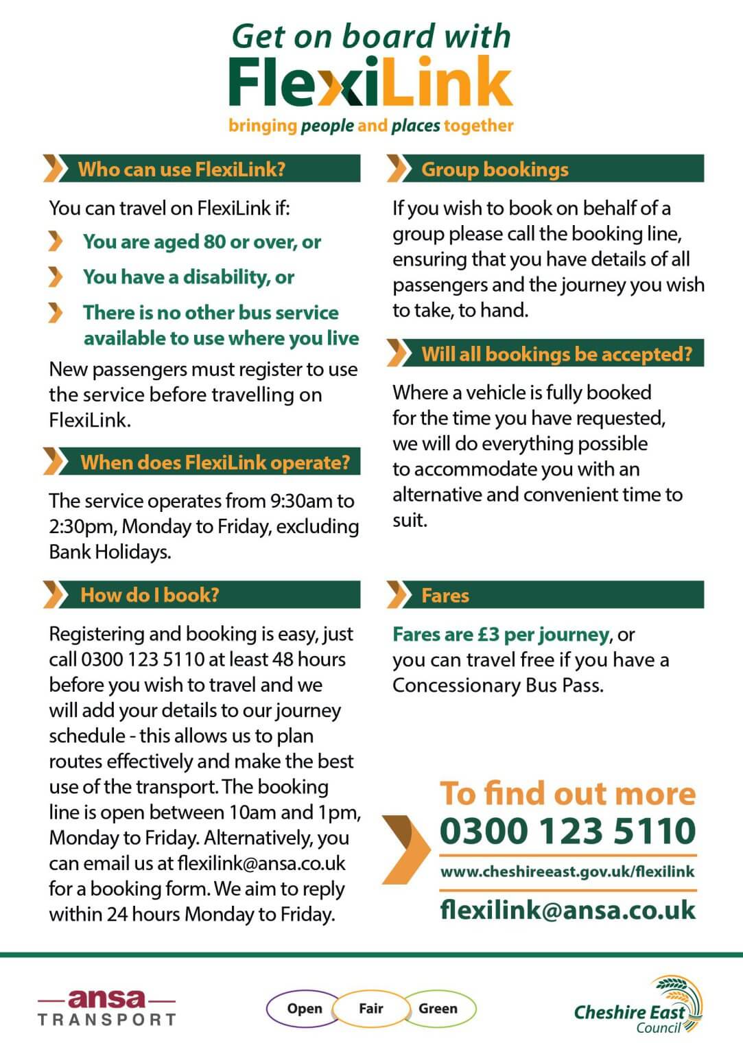 FlexiLink Bus Services – Cllr James Pratt | St Barnabas