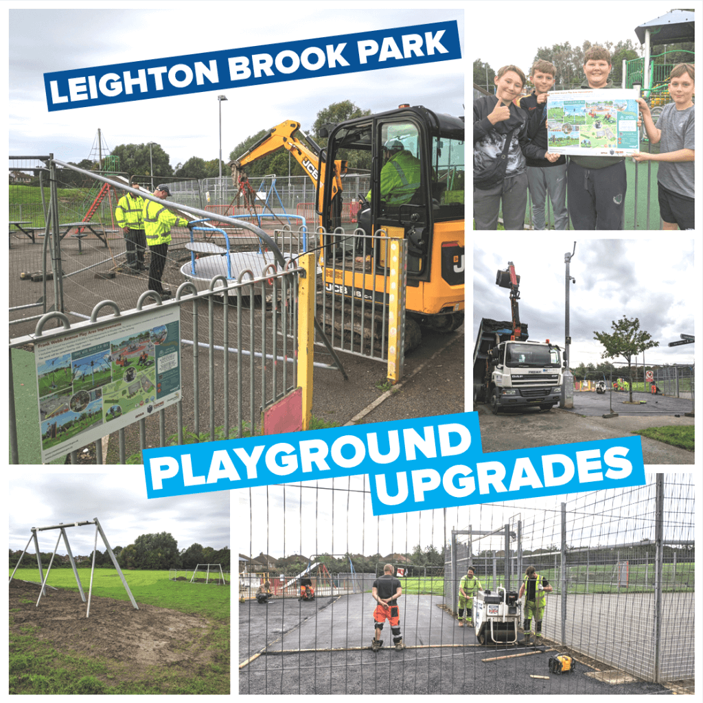 Leighton Brook Park Playground Upgrades – Cllr James Pratt | St Barnabas