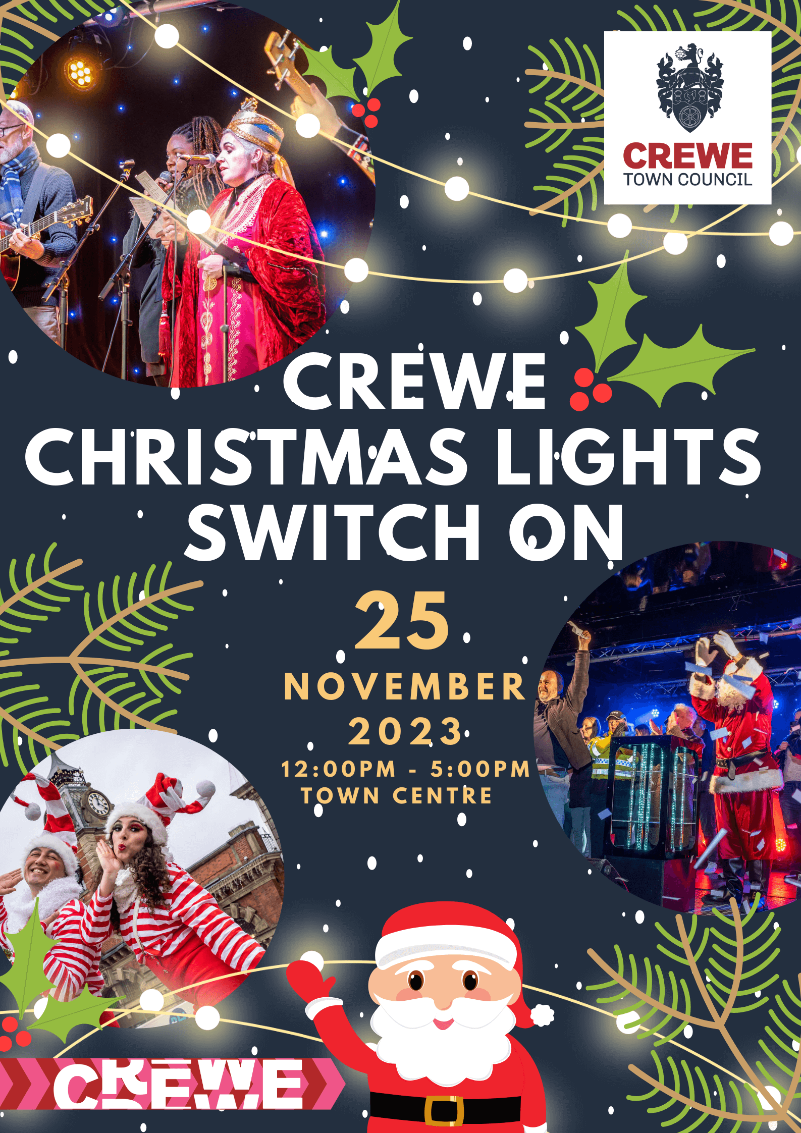 Crewe Christmas Lights Switch On Saturday 25th November – Cllr James ...