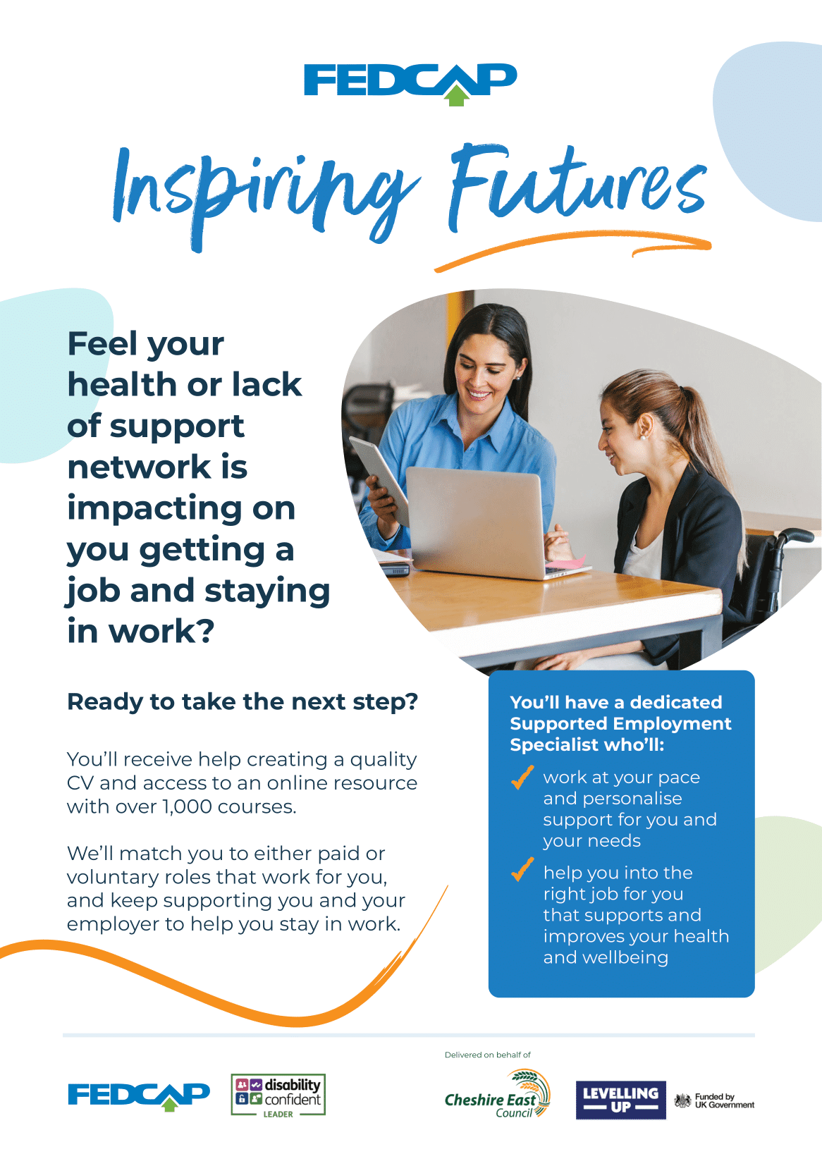 Inspiring Futures Employment Support – Cllr James Pratt | St Barnabas