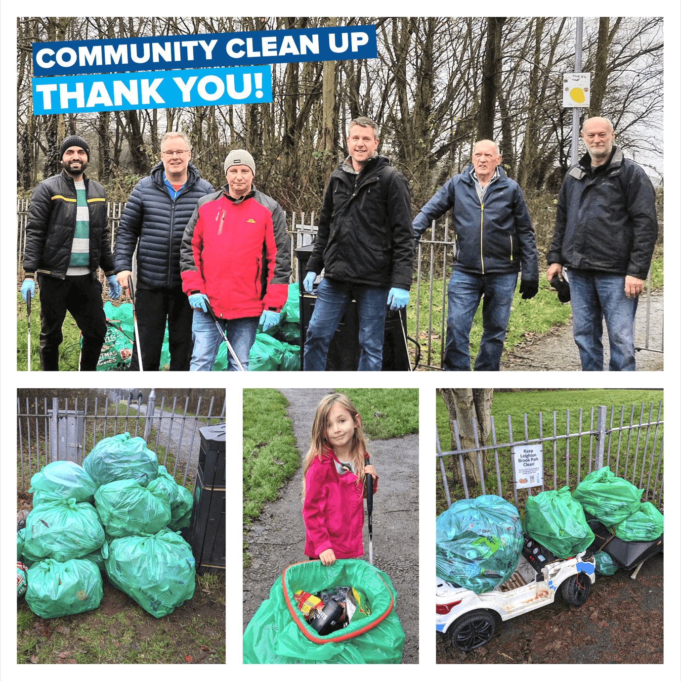 Community Clean Up – 28th December @ 10am – THANK YOU – Cllr James ...