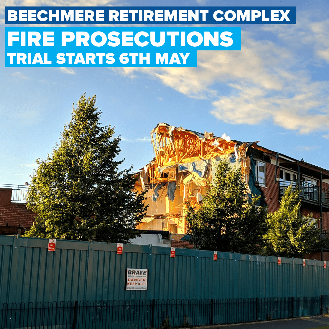 Beechmere retirement complex fire prosecutions – Trial begins 6th May ...