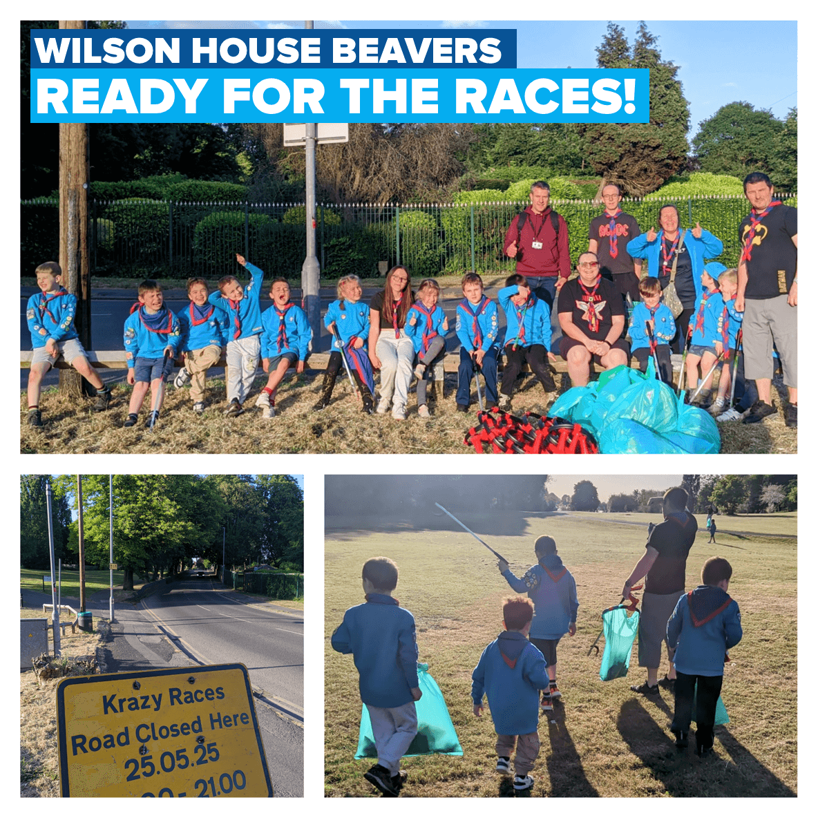Wilson House Beavers Lend a Hand Ahead of the Crewe Krazy Races – Cllr ...